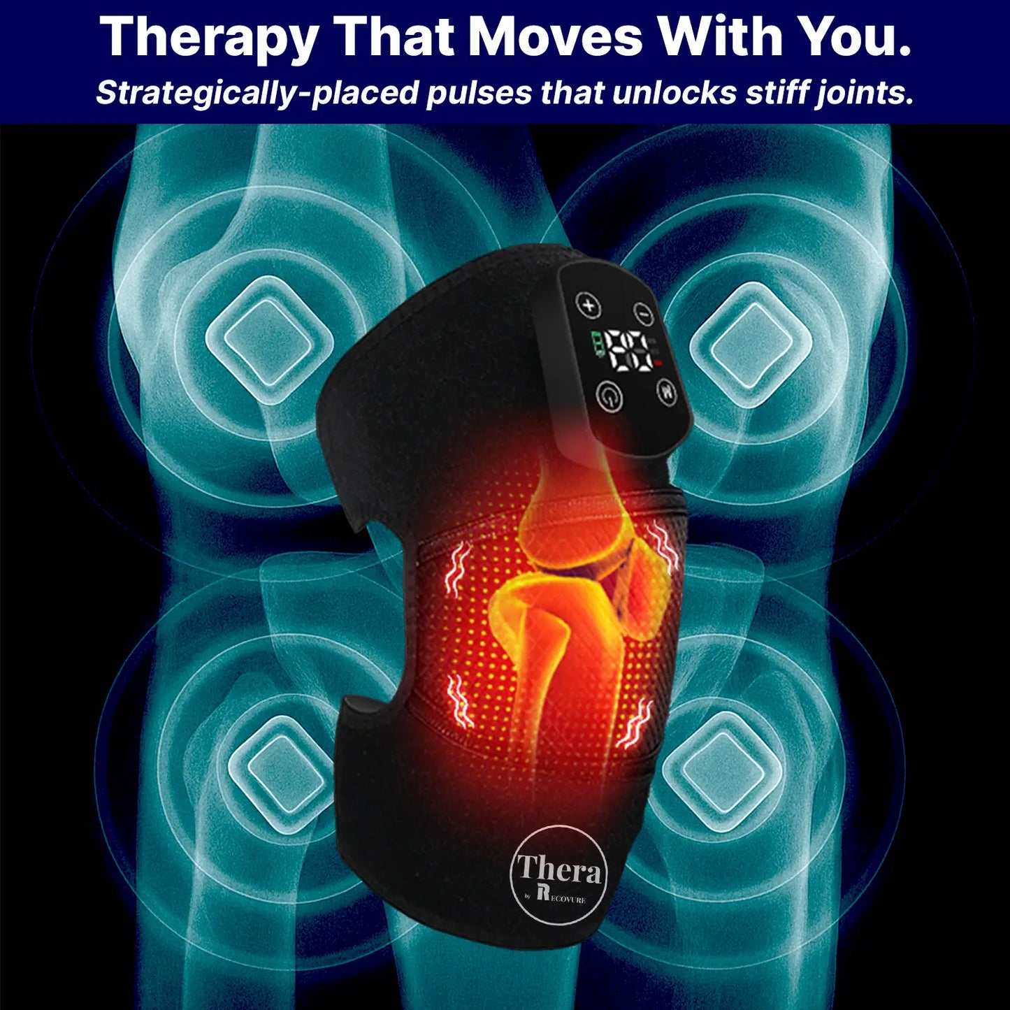 THERA™ Wearable Infrared-Heat Therapy For Knee Pains – Recovure